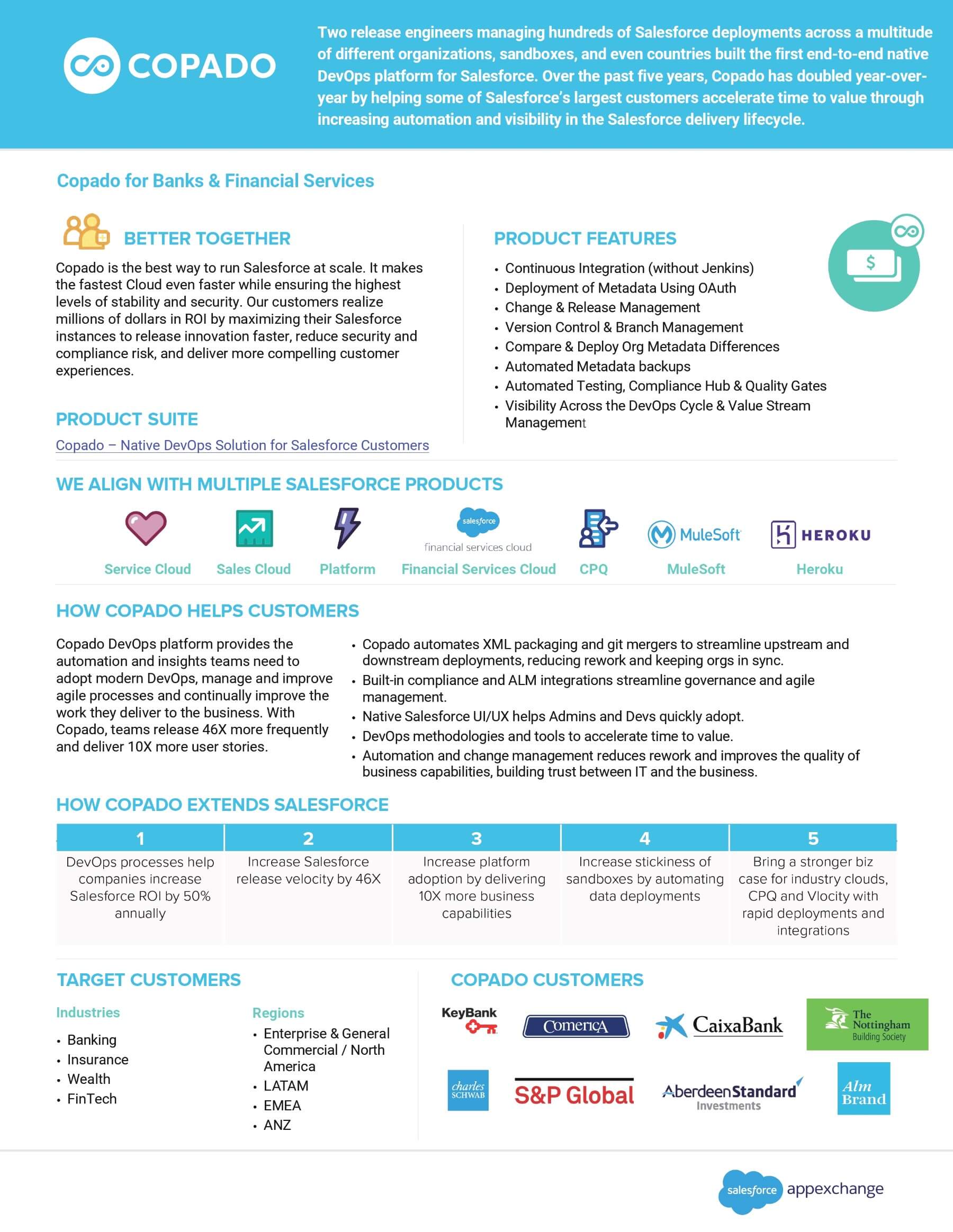 Copado for Banking - Partner Data Sheet